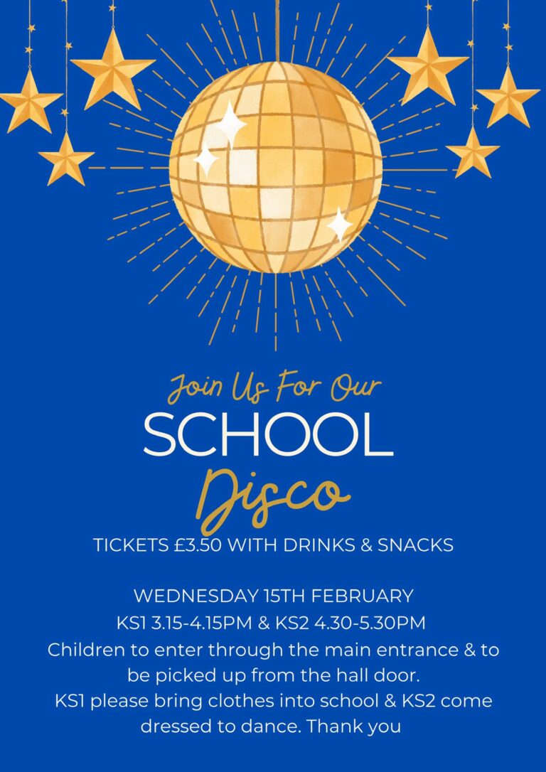 School Disco - St Lucia's CoE Primary School